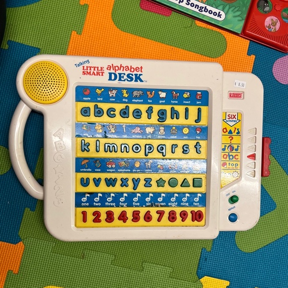 vtech | Toys | Vintage Vtech Talking Little Smart Alphabet Desk ...
